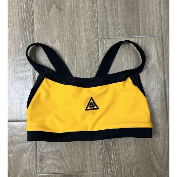 Speedo | Swim | Speedo Girls Size Yellow Black Racerback Swimwear Beach ...